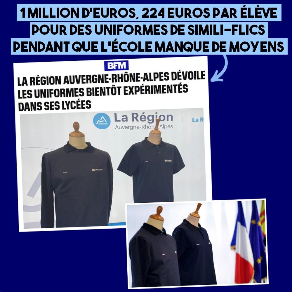 Mise au pas de la jeunesse : expérimentation d’uniformes dans les ...